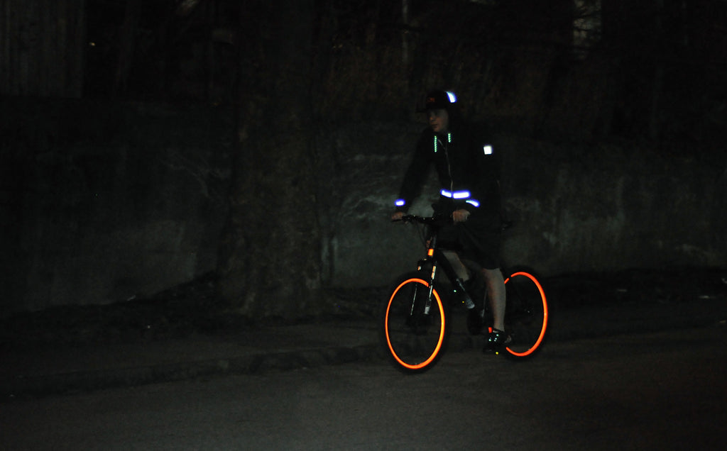 Reflective bike & running safety products with style and design in mind.